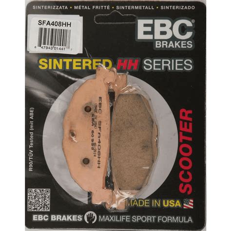 Ebc Brakes Sfa408hh Sintered Scooter Brake Pad Walmart Business Supplies