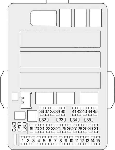 Honda Cr V 2015 2016 Caja De Fusibles Esquema Fusibles Diagrama