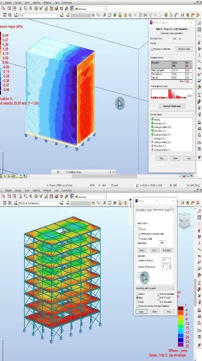 Autodeskrobot🌐 Wind Simulation And Wind Load Generation Youtube