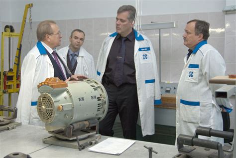 С рабочим визитом предприятие посетил глава следственного управления