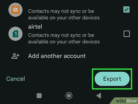 How To Backup Contacts On Android Google VCF