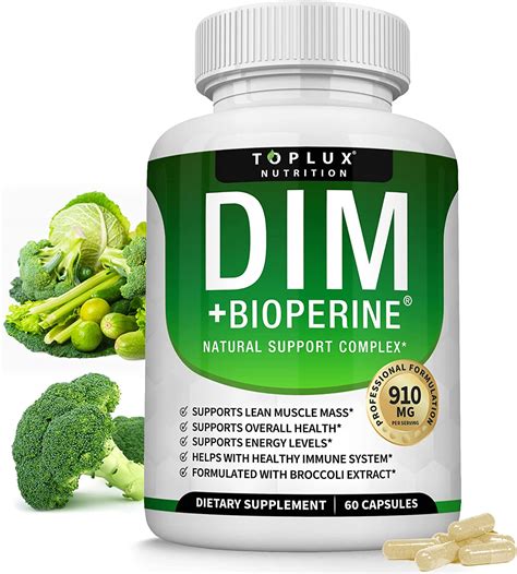 Dim Supplement 910 Mg Plus Bioperine Complex