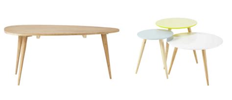 Table Basse Gigogne Jaune Tendancesdesignfr
