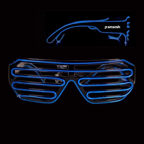 Brilliant Slotted Led Sunglasses