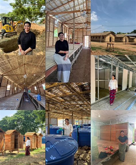 Myanmar မိုးရာသီမှာ ယာယီအဆင်ပြေနေထိုင်နိုင်ဖို့ ငလျင်ဘေးသင့်ပြည်သူ