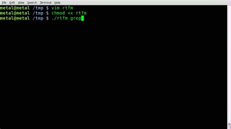 Rtfm Script Bash Linux Youtube