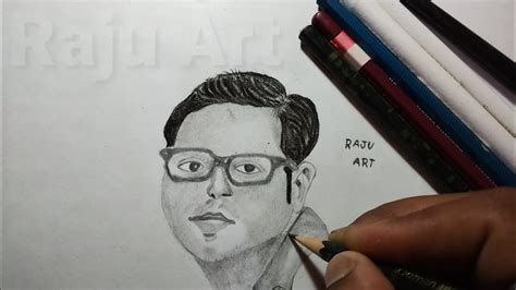 2 Easy Boy Drowing Pancil Sketch Youtube