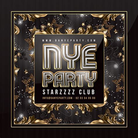 Classy Nye Eve Party Flyer By N2n44 On Deviantart