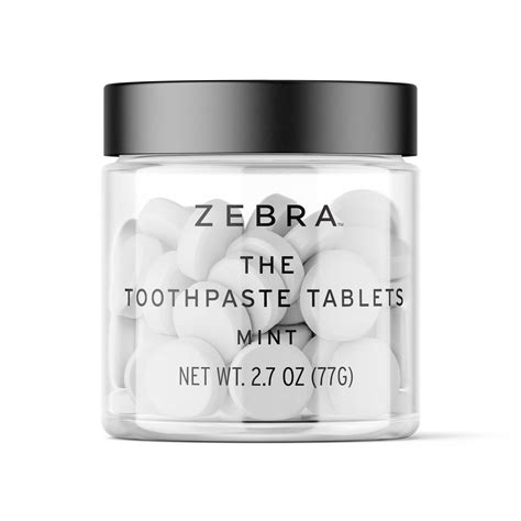 The Toothpaste Tablets Clean Products You Can Trust Zebra
