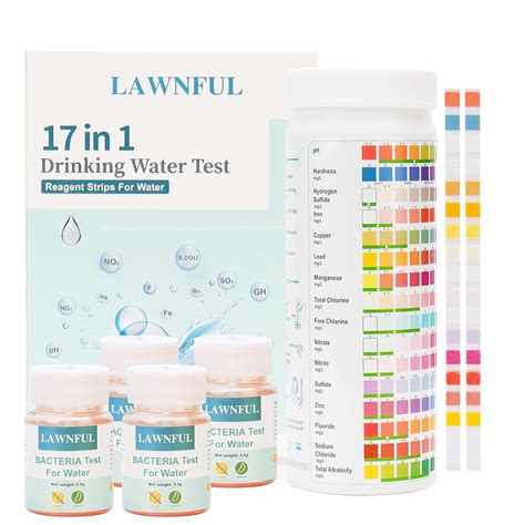 4 Pcs Coliform Bacteria Test Kit And 100 Water Testing Strips For Drinking Water