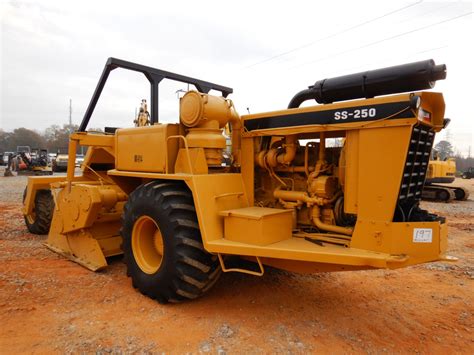 Cat Ss 250 Pulverizer Soil Stabilizer Jm Wood Auction Company Inc