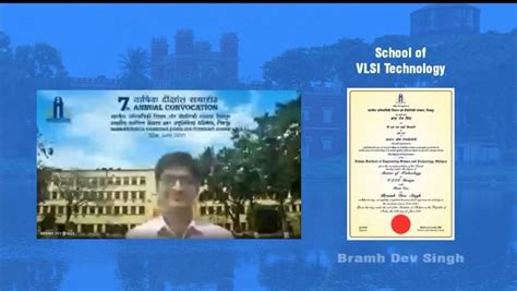 Bramh Dev Singh On Linkedin Finally Online Convocation Postgraduate From Indian Institute Of