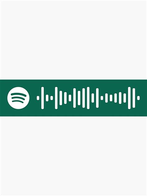 Galway Girl Ed Sheeran Spotify Code Sticker For Sale By Spcodesticker