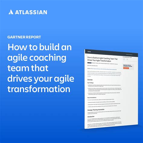Atlassian On Linkedin Gartner® How To Build An Agile Coaching Team
