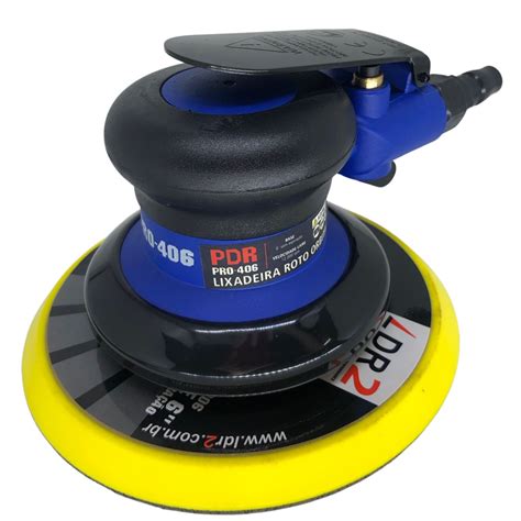 Lixadeira Roto Orbital Pneumática Sem Aspiração Pro 406 Pdr Fullstock