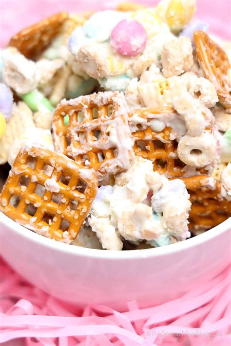 Bunny Bait {no Bake Easter Chex Mix} The Soccer Mom Blog