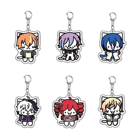 Dễ Thương Mèo Silly Móc Khóa Cho Tsukasa Tenma Teto Kaito Rui Kamishiro