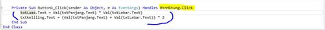 MEMBUAT PROGRAM MENGHITUNG PERSEGI PANJANG MEMGGUNAKAN VISUAL BASIC