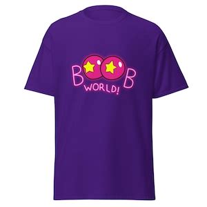 Funny Boob World T Shirt Inspired By Rick And Morty Unisex Sizes Etsy