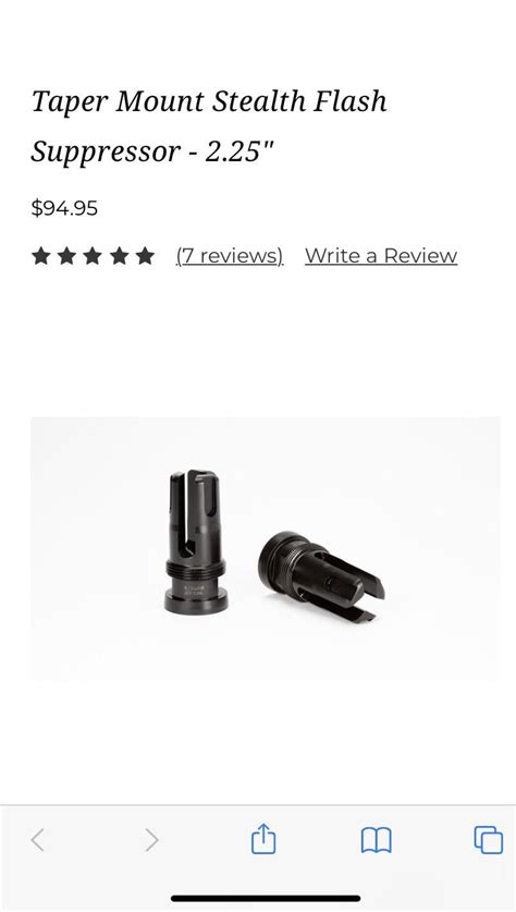 Qd Muzzle Device Still Effective With Suppressor Mounted Rsuppressors