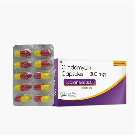 Clindamycin 300 Mg Capsules At ₹ 225strip Clindamycin Tablets In