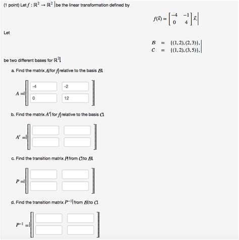 letf r 2 rightarrow r 2 be the linear transformation