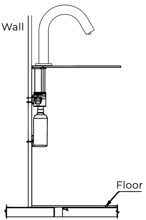 How To Install The Dijon Hand Free Deck Mount Commercial Soap Dispenser