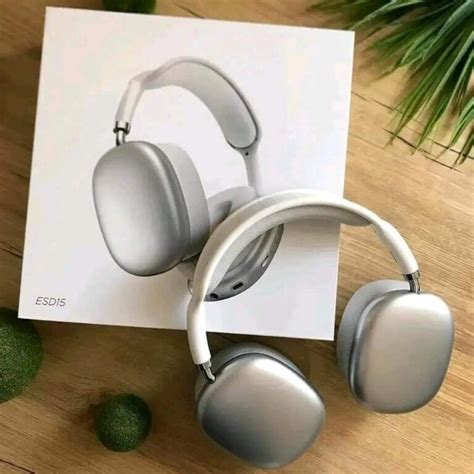Hoco Esd15 Wireless Bluetooth Headphones Silver Color