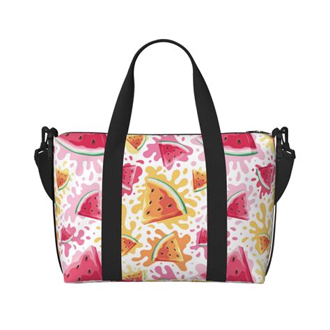 Travel Duffle Bag Colorful Watermelon Travel Tote Bags Carry On Luggage
