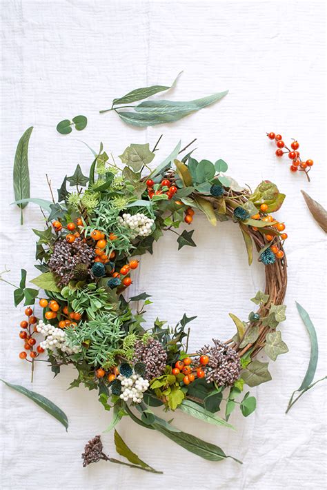 Foraged Fall Wreath Diy Video Tutorial A Pretty Fix