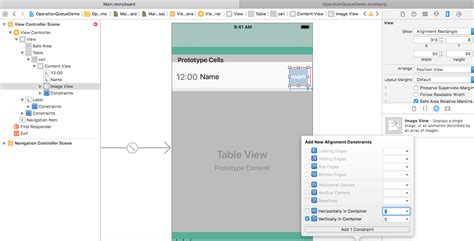 Ios How To Setup Constraint For 2 Labels And One Image View In