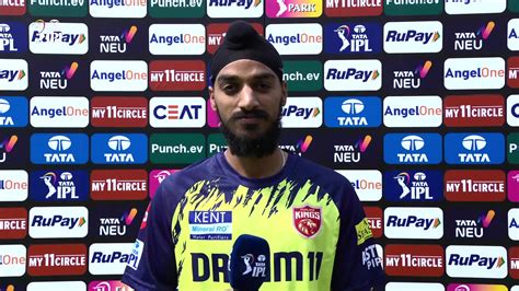 Watch Pbks Vs Dc Pre Match Interview Arshdeep Singh Video Online Hd