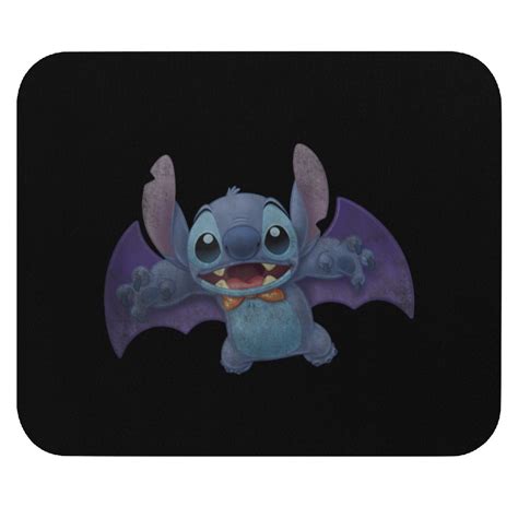 Disney Lilo Stitch Halloween Cute Vampire Stitch Portrait Mouse Pads