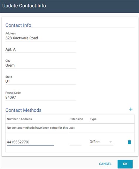 User Information Xactanalysis Help