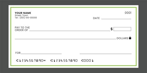 Dummy Cheque Template Sample Cheque Check Template Free Printable