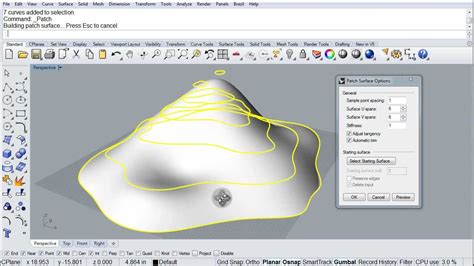 Rhino Visual Tips Chapter SURFACE PATCH YouTube