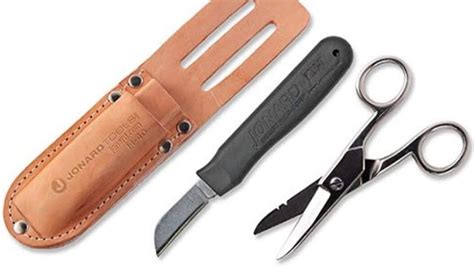 Jonard Tk 400 3 Piece Splicers Kit With Included Splicing Knife