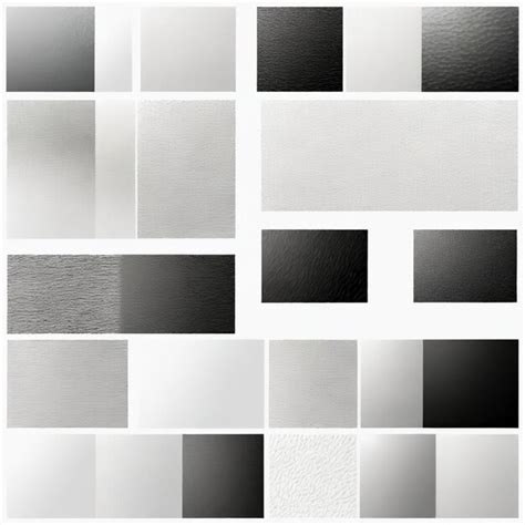 Texture Vector Set White Background Isolated A High Premium Ai