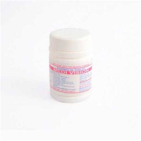 Formalin Tablet 1 Box 100 Tablets