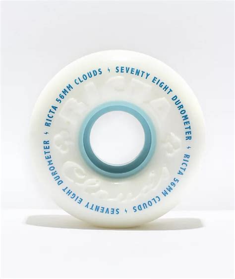 Ricta Clouds White 56mm 78a Skateboard Wheels Zumiez