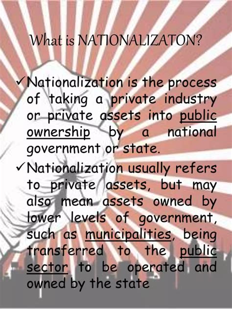 Nationalization Act 1970 In Pakistan Pptx