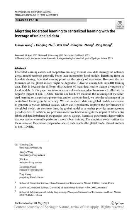 Migrating Federated Learning To Centralized Learning With The Leverage