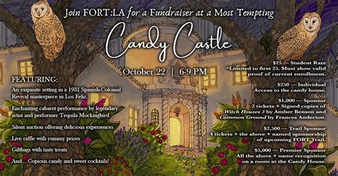 Fort La Fundraiser At The Candy Castle Friends Of Residential Treasures La