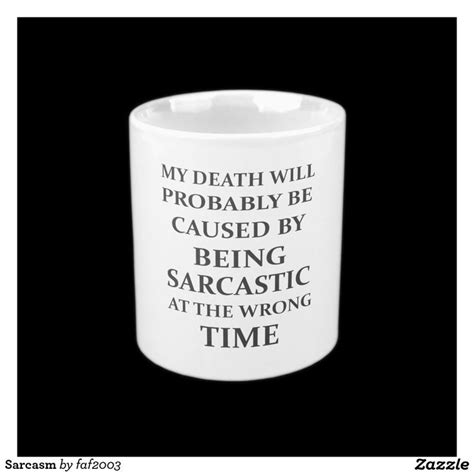 Sarcasm Classic White Coffee Mug