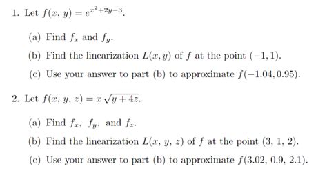 Solved Let F X Y Ex Y A Find Fx And Fy B Find Chegg