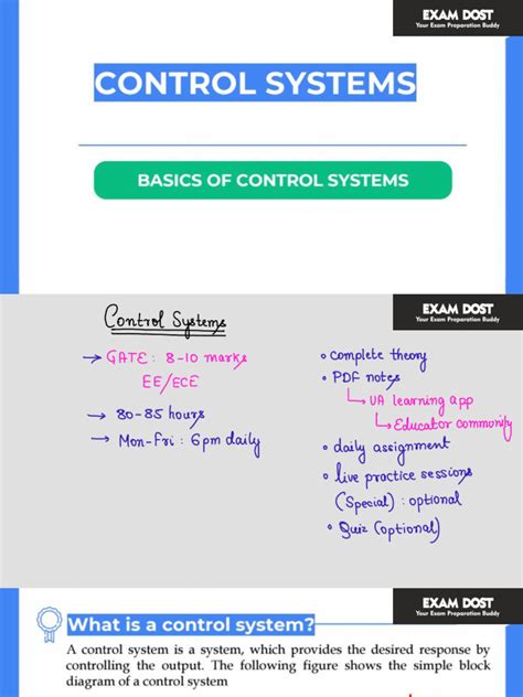 lecture 01 introduction to control systems pdf