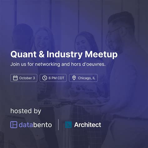Databento On Linkedin Chicago Meetup Networking Quanttrading
