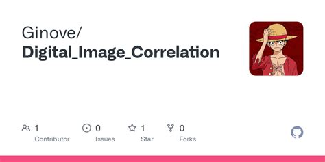 Github Ginovedigitalimagecorrelation