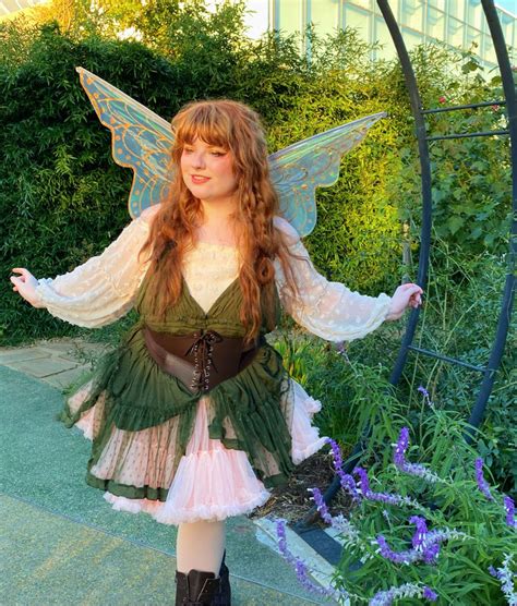 Halloween Renaissance Faire Cute Fairy Adult Costume Fairy Halloween