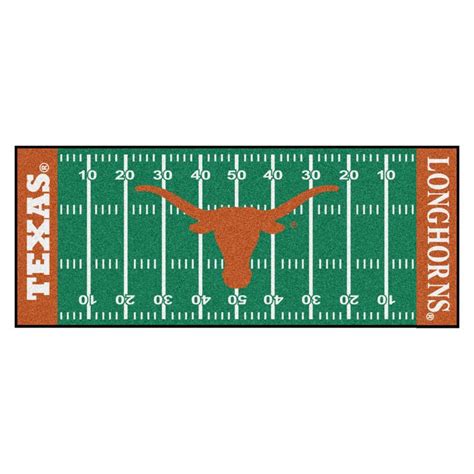 University Of Texas Longhorns Football Field Runner Mat Texas